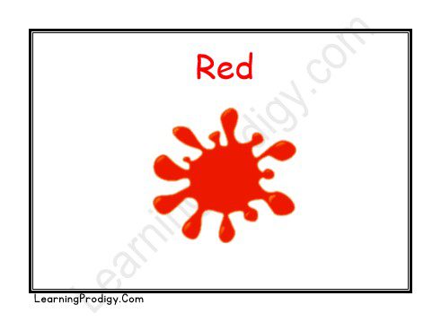 Free Printable Colors Flashcards for Toddlers|Learn Colors with ...