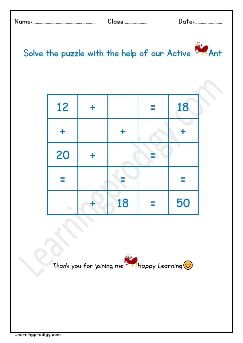 Free Printable Logical Reasoning Worksheet For Students | Maths Puzzle ...